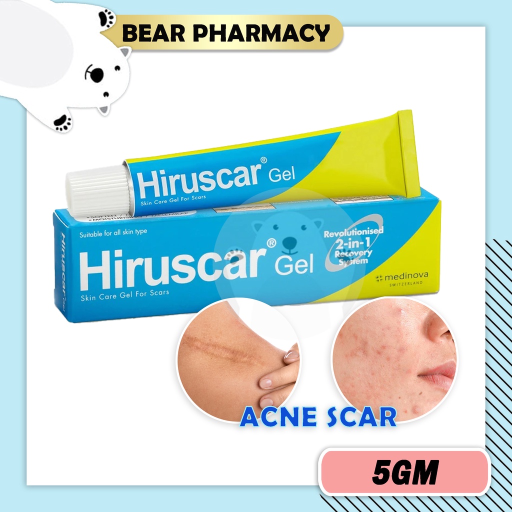 HIRUSCAR Scar Gel 5g [Exp: 03/2025] Acne Scar, Parut Jerawat, 疤痕 ...
