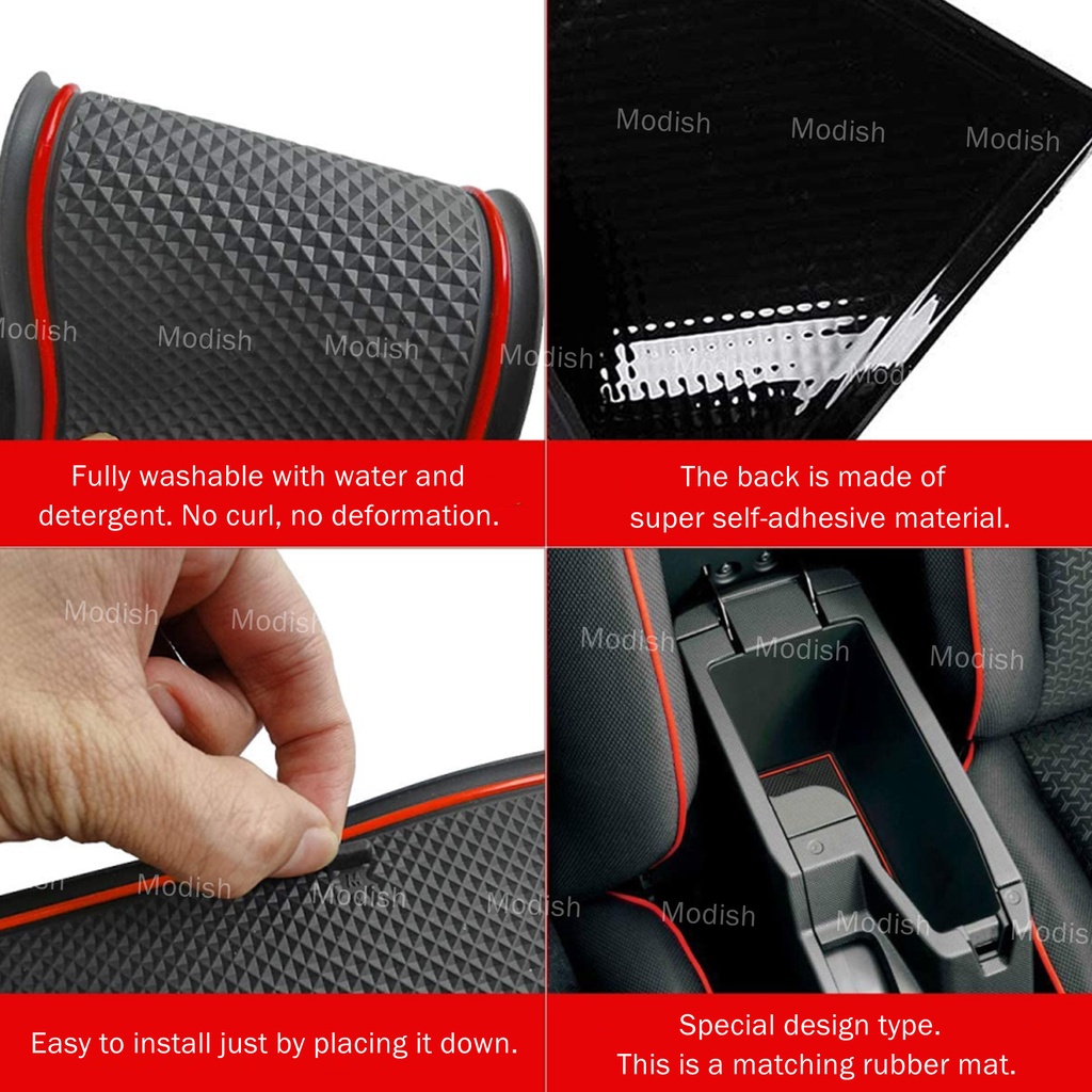 Modish Perodua Ativa Interior Slot Mat Gate Slot Pad Anti Slip Mat Non ...