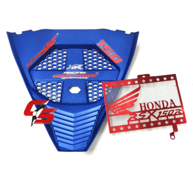 RSX 150 RSX150 WINNER X ENGINE COVER & COOLANT NET RADIATOR COVER ...