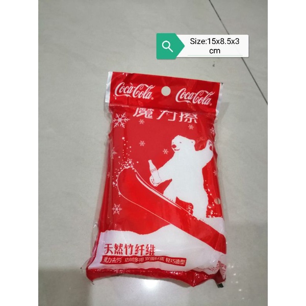Coca Cola Coke China Sponge in Sealed Plastic | Shopee Malaysia
