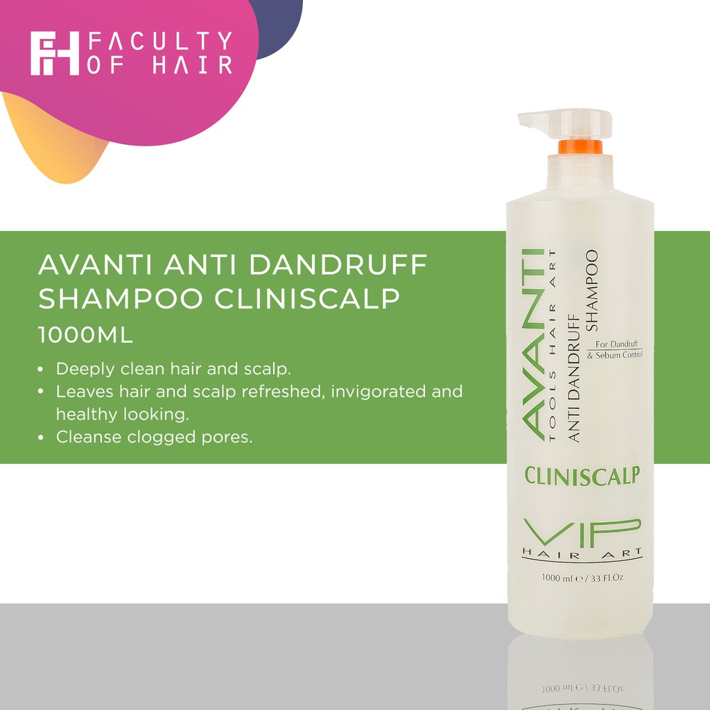 Avanti Anti Dandruff Shampoo Cliniscalp For Dandruff and Sebum Control ...