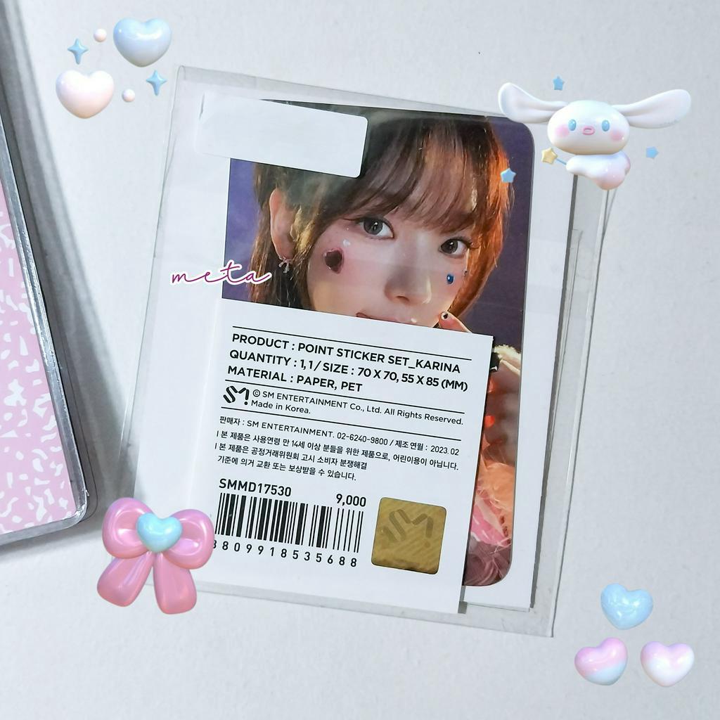 (BOOKED) KARINA POINT STICKER CTMI | Shopee Malaysia