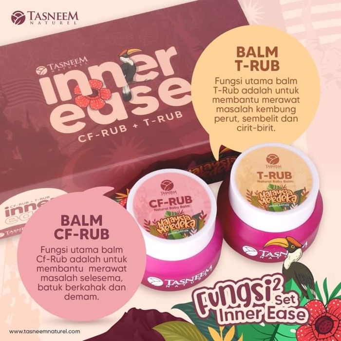 💜 Tasneem Naturel Newborn Baby Balm Bayi Jaundice Tammy T Rub Calm Time ...