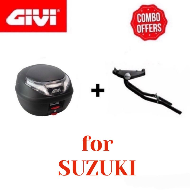 *COMBO PROMO*GIVI Box E260NX With HeavyDuty Monorack SUZUKI RAIDER 150R-Fi GSX | Shopee Malaysia