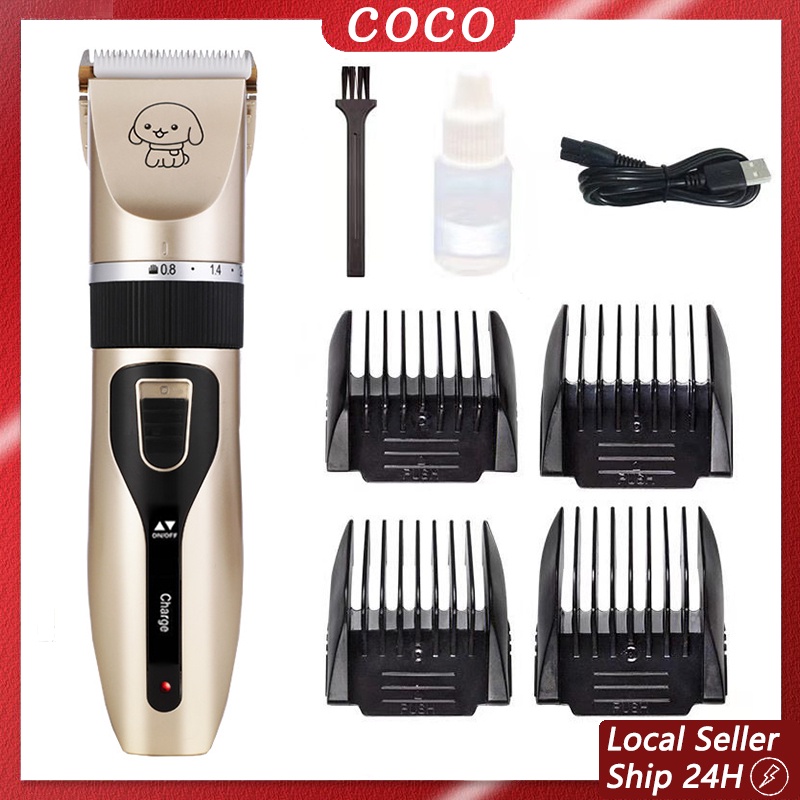 🔥Local Seller🔥 Pet Shave Clipper Hair Low Noise Cordless Electric Dog ...