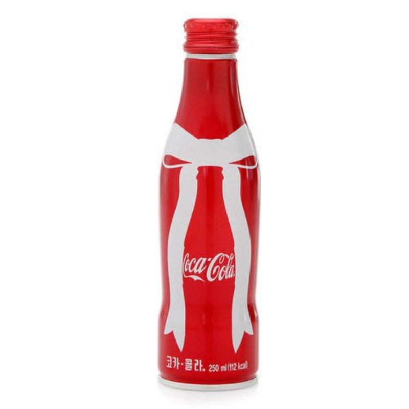 Coca Cola Coke 2016 Red Ribbon Korea Limited Edition Alu Bottle 250ml ...