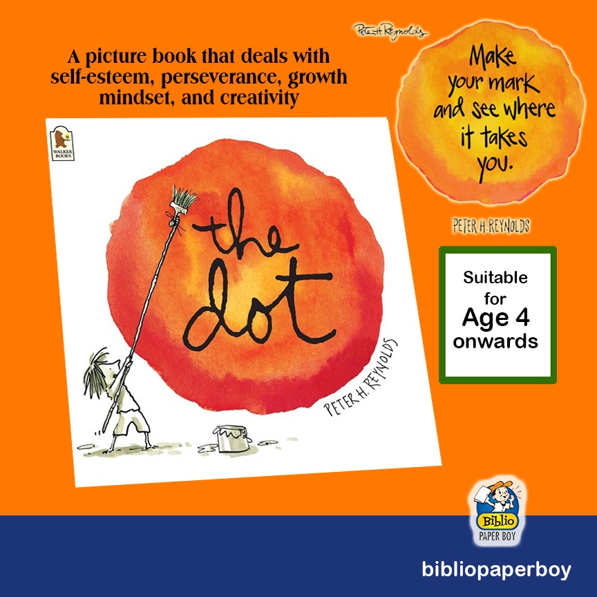 The Dot by Peter H. Reynolds - A picture book that deals with self ...