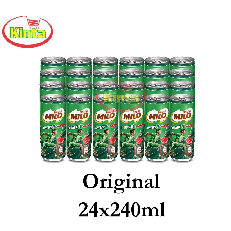 Nestle Milo Can RTD Original 24x240ml | Shopee Malaysia