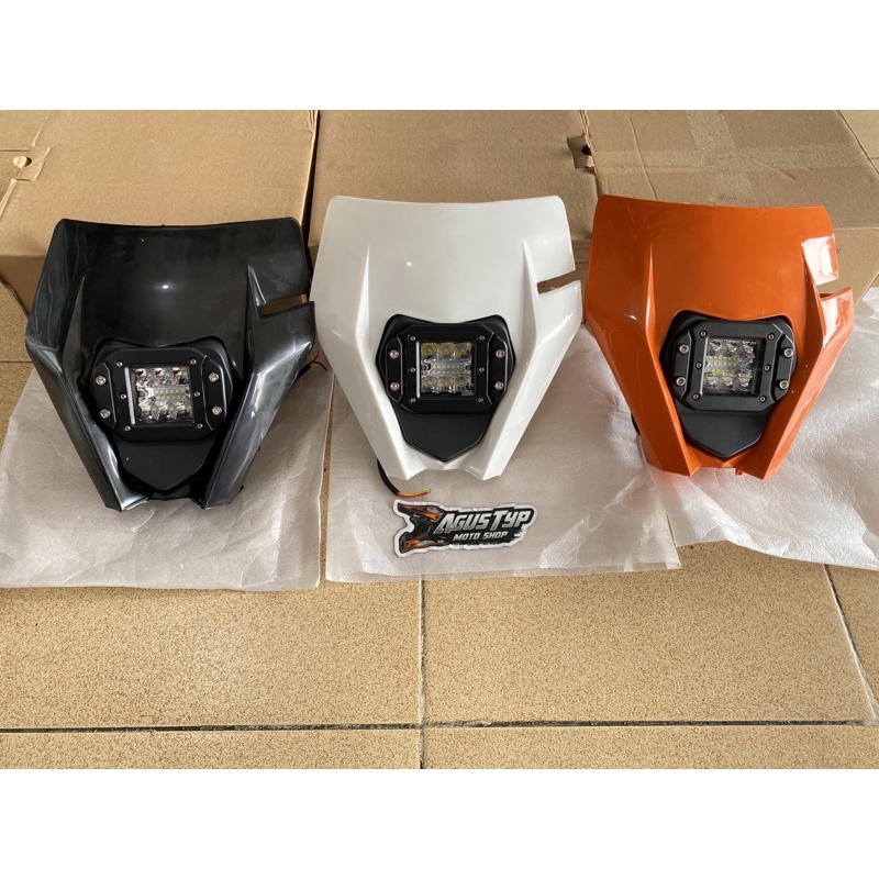 Ktm led lamp Shell head lamp | Shopee Malaysia