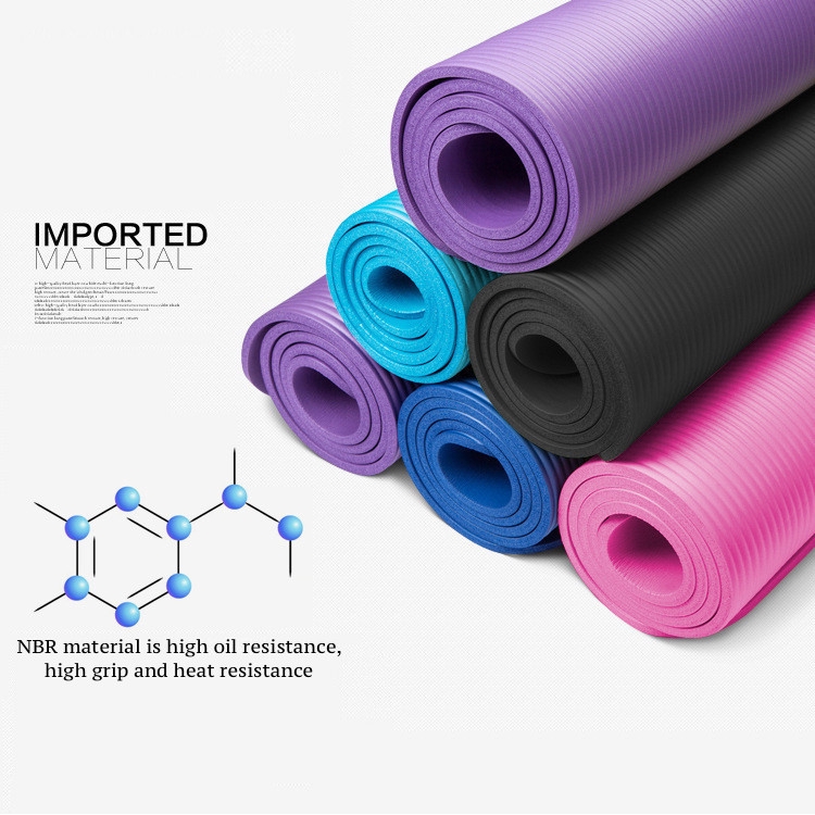 Home Work Out Mat Professional Gym Use Anti-Slip Yoga Mat Workout Mat ...