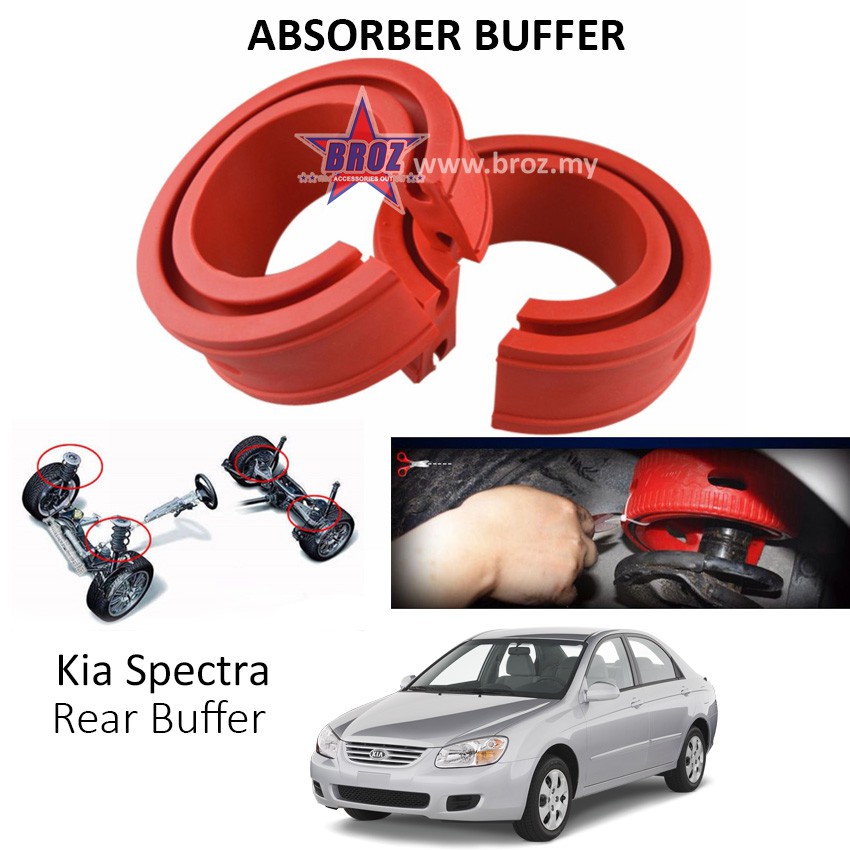 Kia Spectra OEM Rear B-Type Car Shock Absorber Buffer / Power Cushion ...