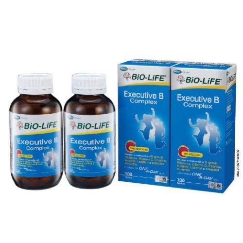 BIO-LIFE Executive B Complex 100'Sx2 (200's) | Shopee Malaysia
