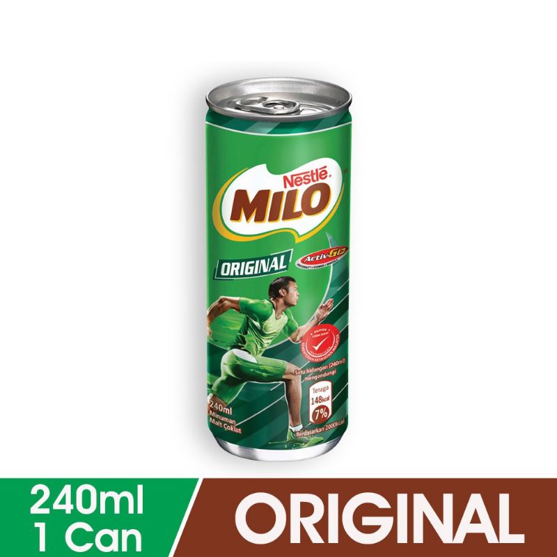 Milo Original Tin/Can (240ml) | Shopee Malaysia