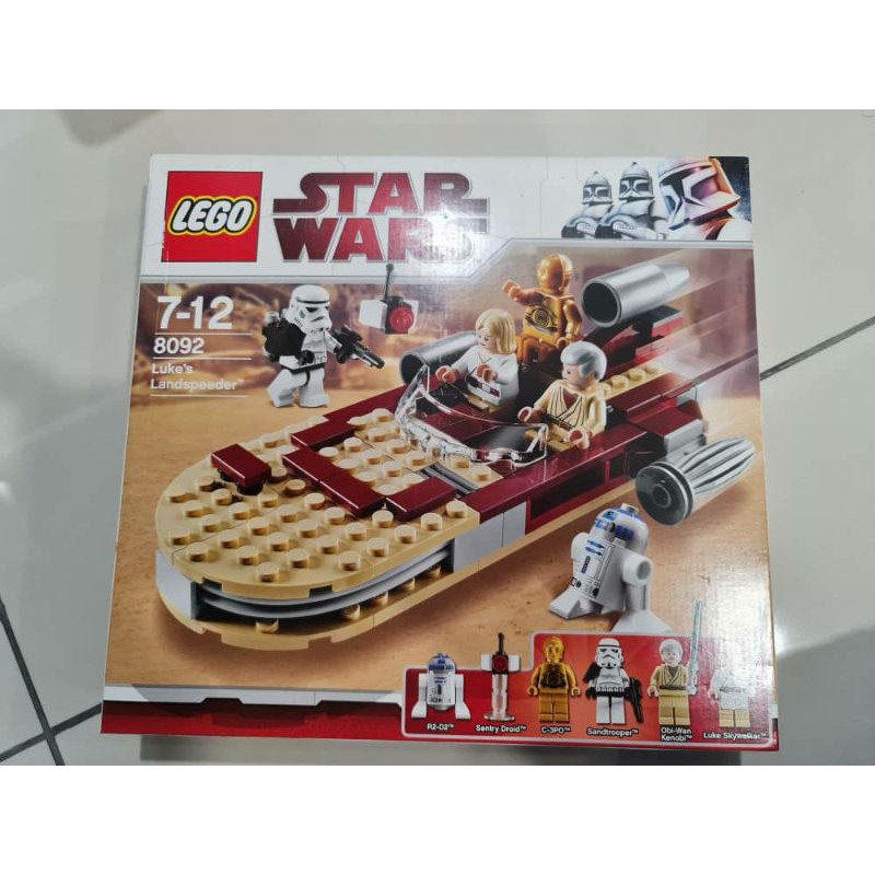 LEGO 8092 STAR WARS Luke's Landspeeder (NEW) | Shopee Malaysia