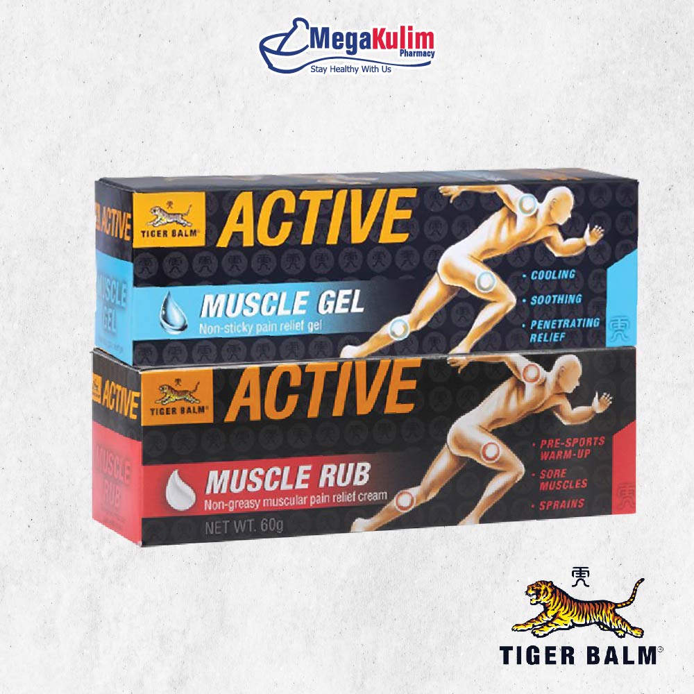 Tiger Balm Active 60g (Muscle Rub / Muscle Gel) | Shopee Malaysia