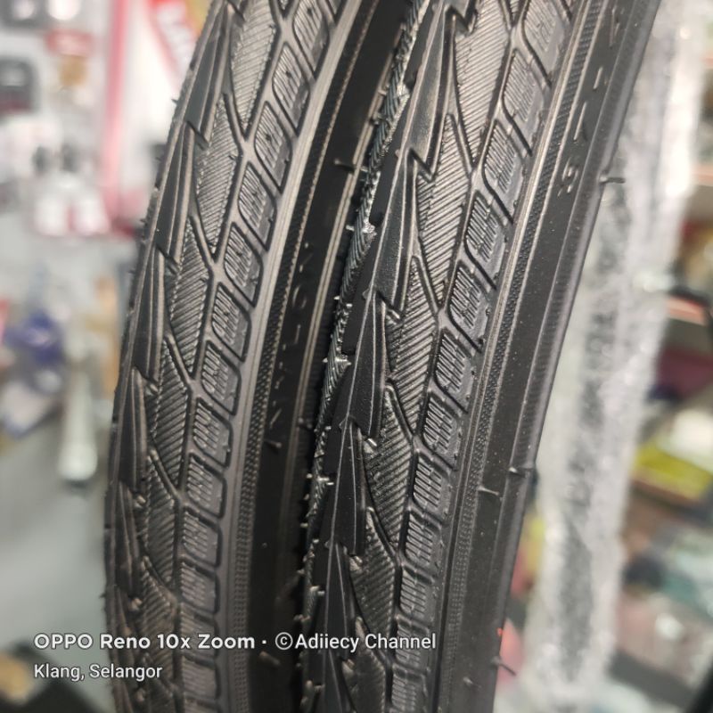 Tayar basikal fixie 24x1.38 Fkr all Black | Shopee Malaysia