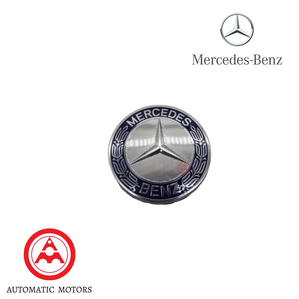 Original Mercedes Benz Sport Rim / Hub Cap Blue W170 W230 W204 W169 ...