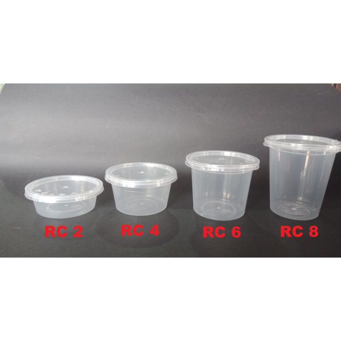 RC2 Microwave Disposal Food Container (1 pkt=100pcs) | Shopee Malaysia