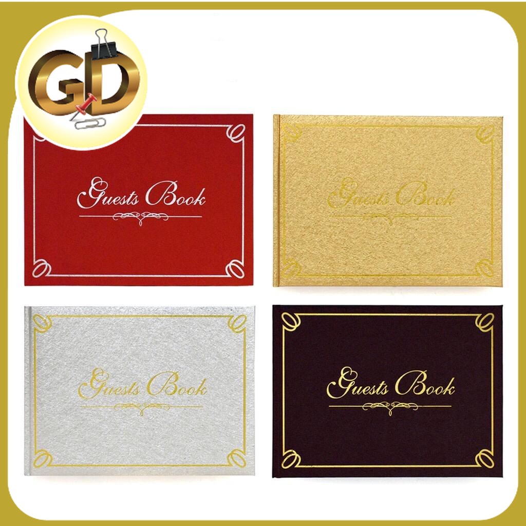Unicorn Guest Book/ Buku Tetamu UGB-99 | Shopee Malaysia