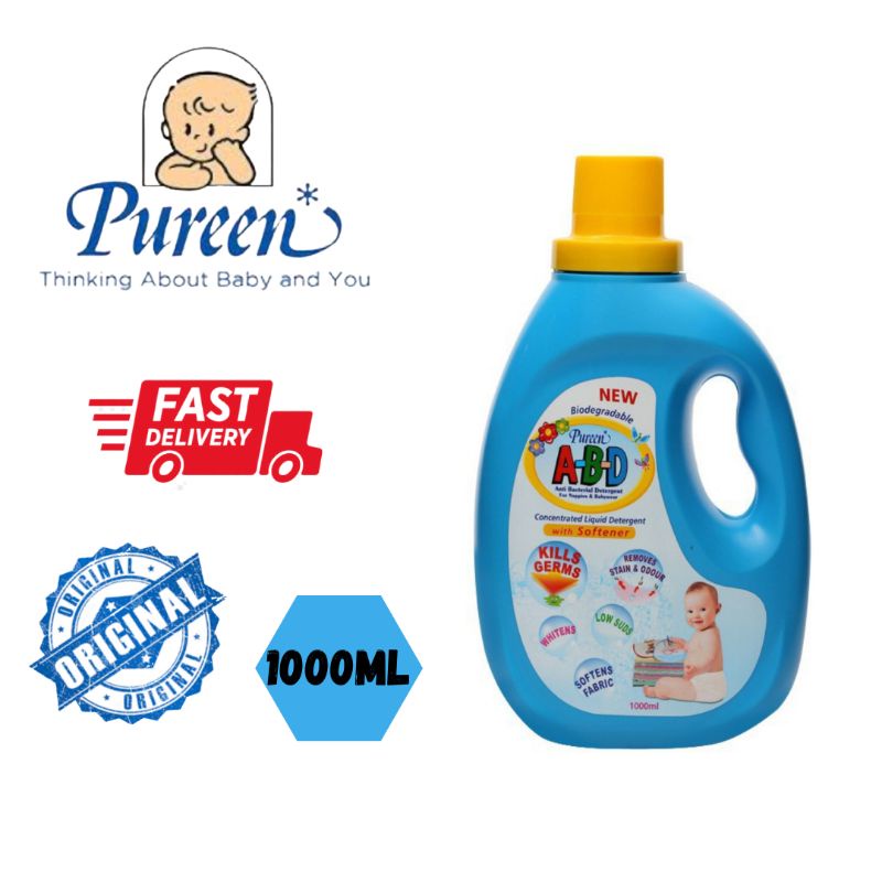 [ Ready Stock ] PUREEN AntiBacteria Detergent Liquid ( 1000ml ...