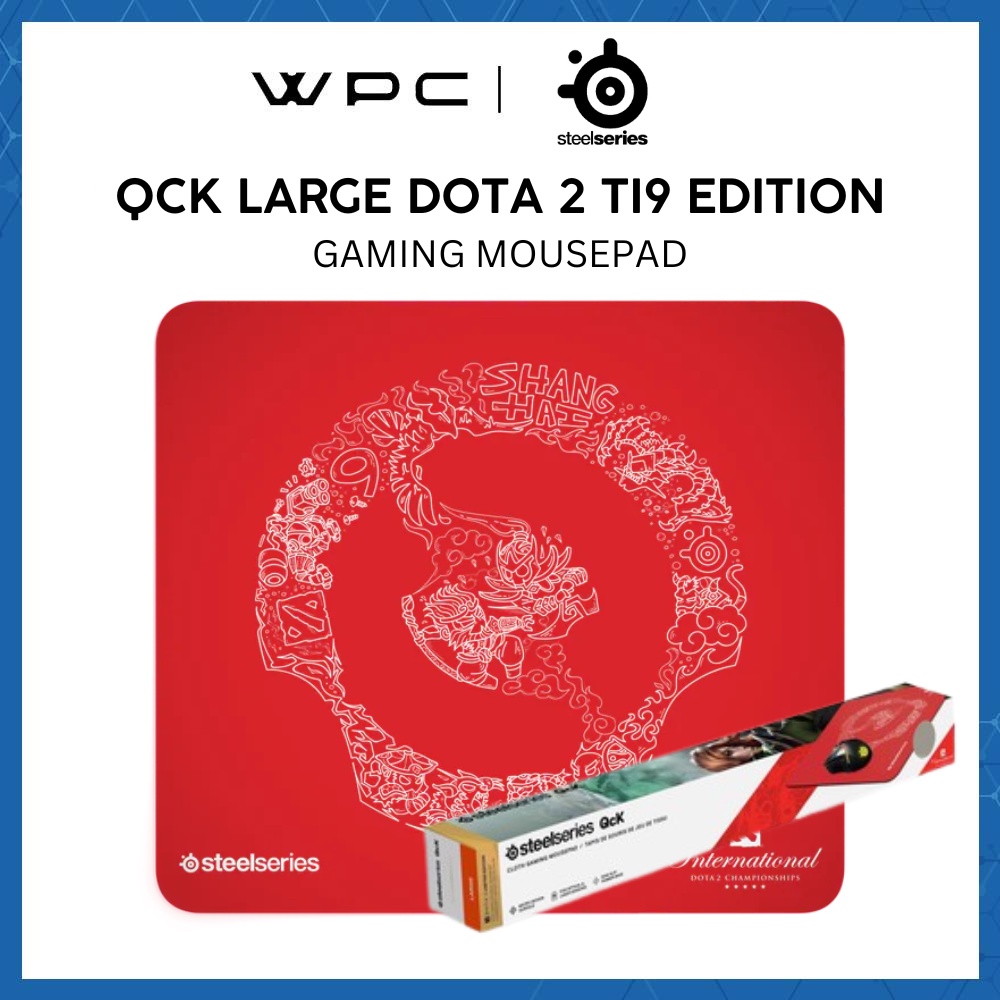 STEELSERIES QCK LARGE DOTA 2 TI9 EDITION GAMING MOUSEPAD (63834) | Shopee Malaysia