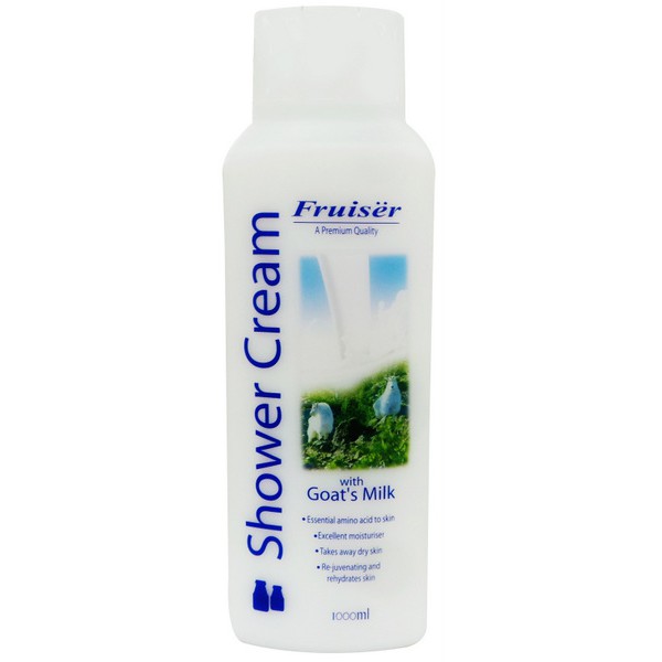 Fruiser Shower Cream Goat's Milk (1000ml) | Shopee Malaysia