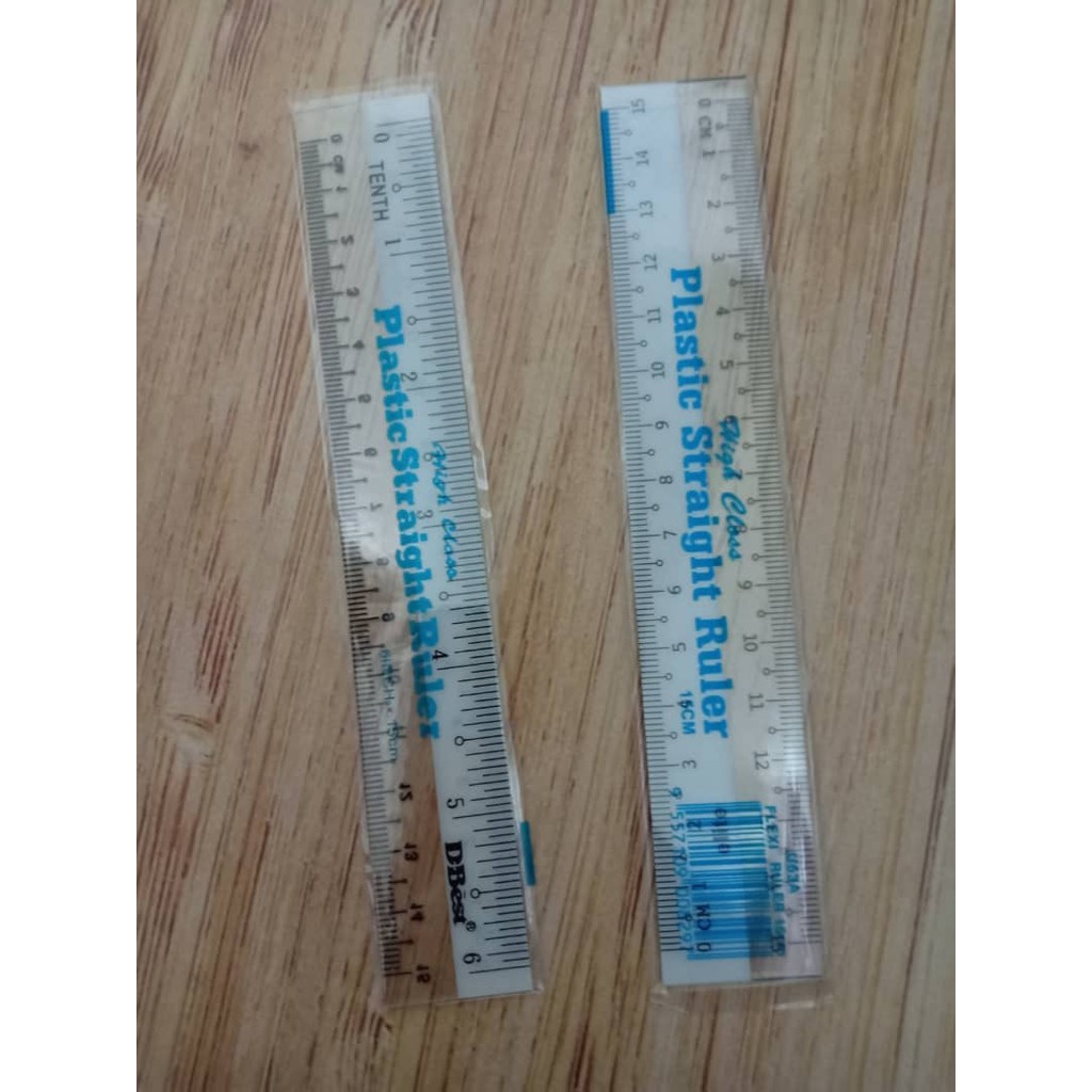 Plastic Staright Ruler 6" | Shopee Malaysia