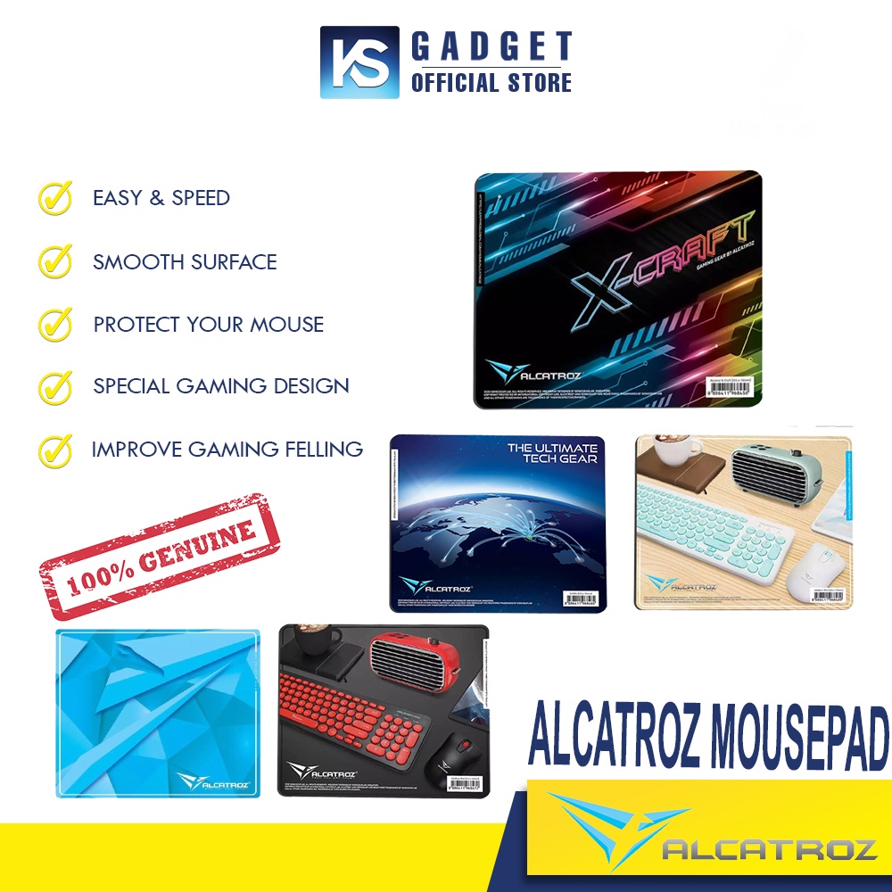 [READY STOCK] Alcatroz Gaming Mousepad / Mousemat | Shopee Malaysia