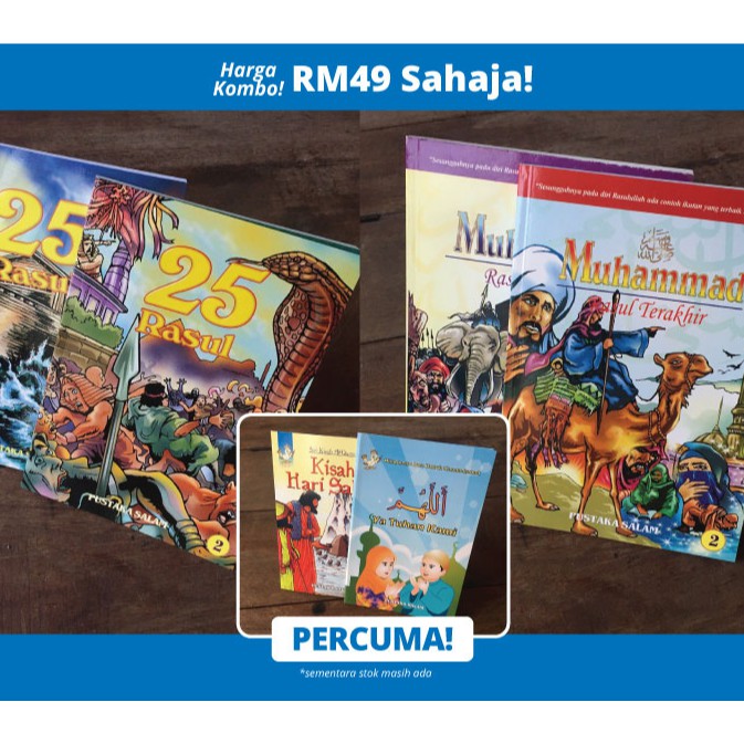 25 Rasul + Muhammad Utusan Terakhir + PERCUMA 2 BUKU - BUKU SIRAH UNTUK ...
