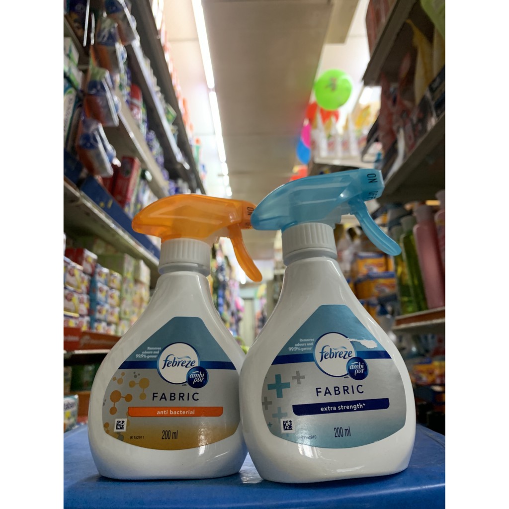 Febreze Fabric (Anti Bacterial/Extra Strength+)(200ml) | Shopee Malaysia