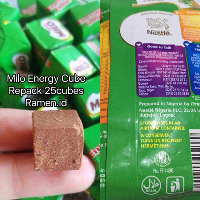 (25cubes) Milo Energy Cube | Shopee Malaysia