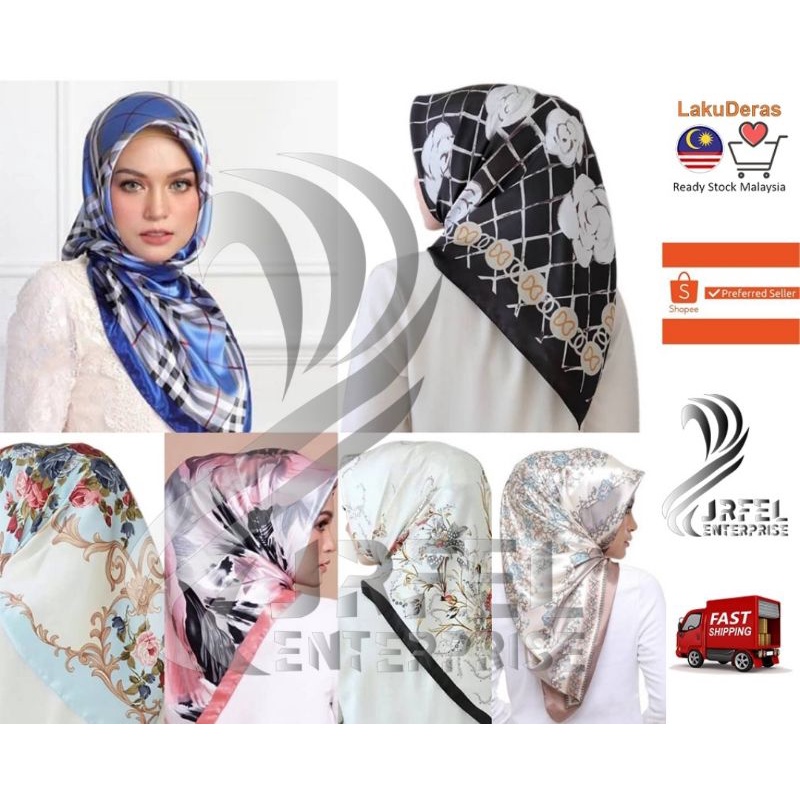 Tudung Bawal Clearance Ready Stock Msia Design 1 to 20 Tudung Satin ...