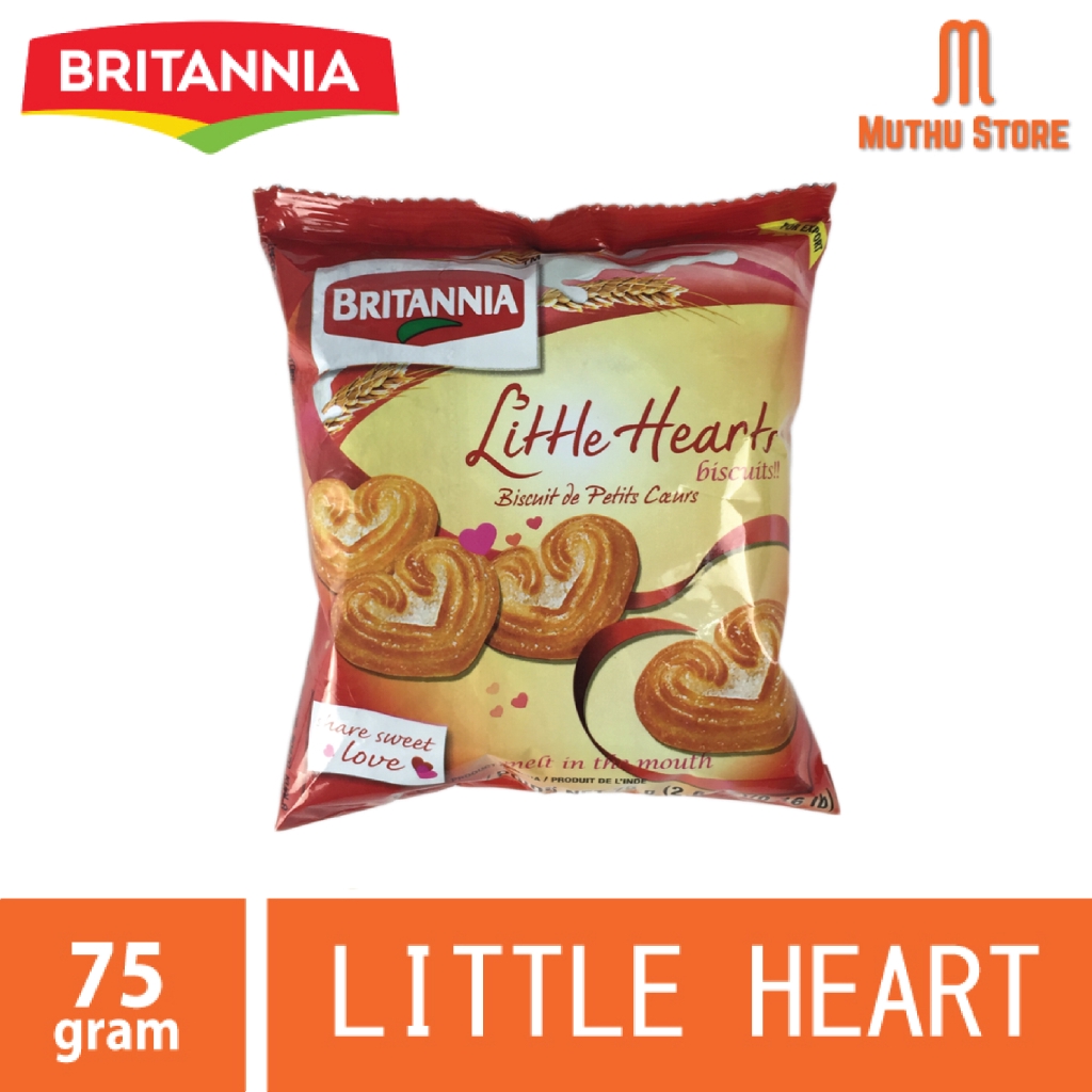 BRITANNIA LITTLE HEARTS BISCUITS 75g | Shopee Malaysia