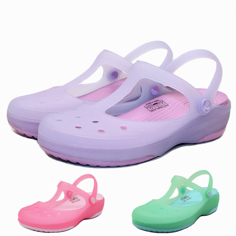 Original Crocs Women's sandals Slipper mary jane thick bottom cute ...