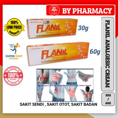 FLANIL ANALGESIC CREAM 30G/ 60G (EXP:6/2024 & 9/2025) | Shopee Malaysia