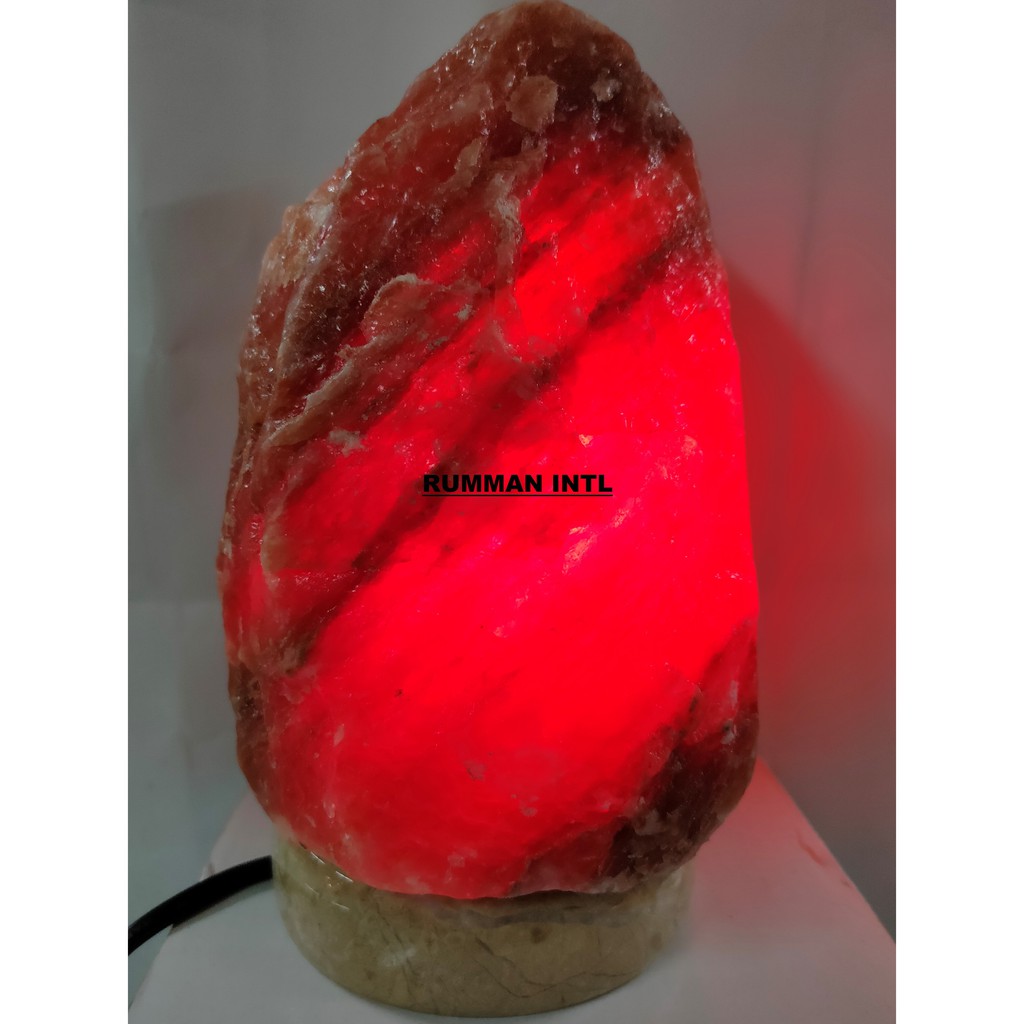 DARK RED HIMALAYAN SALT LAMP ORIGINAL From PAKISTAN | Shopee Malaysia