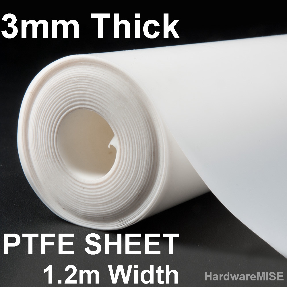 PTFE Sheet Teflon Sheet White Plate Film Thickness 3mm x 1.2m x 1.2m Malaysia Ready Stock ...