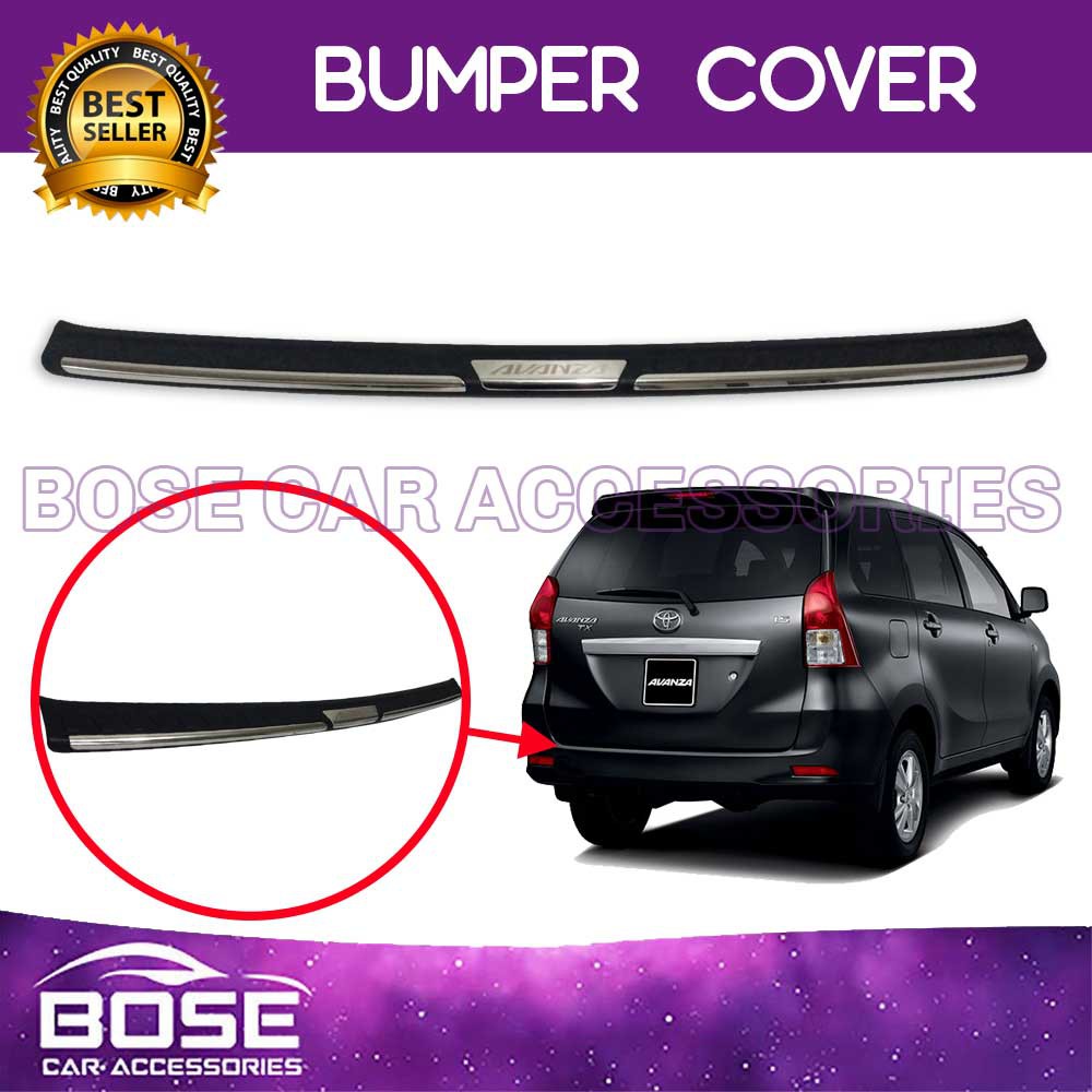 Toyota Avanza J G E 2019 - 2021 Rear Stepsill Rear Bumper Protector ...