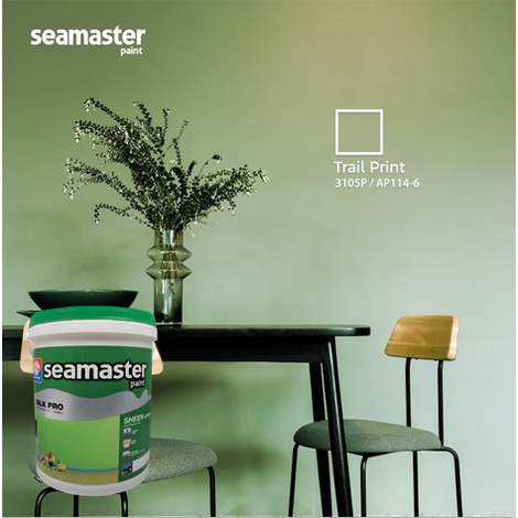 Seamaster Paint Silk Pro 5L Interior Paint Satin Finish | Trail Print ...