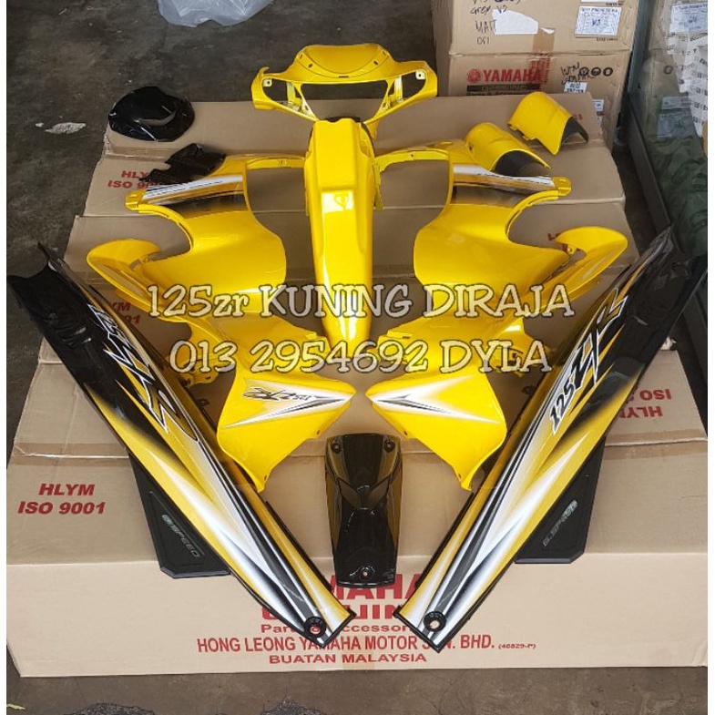 COVERSET 125ZR KUNING DIRAJA | Shopee Malaysia