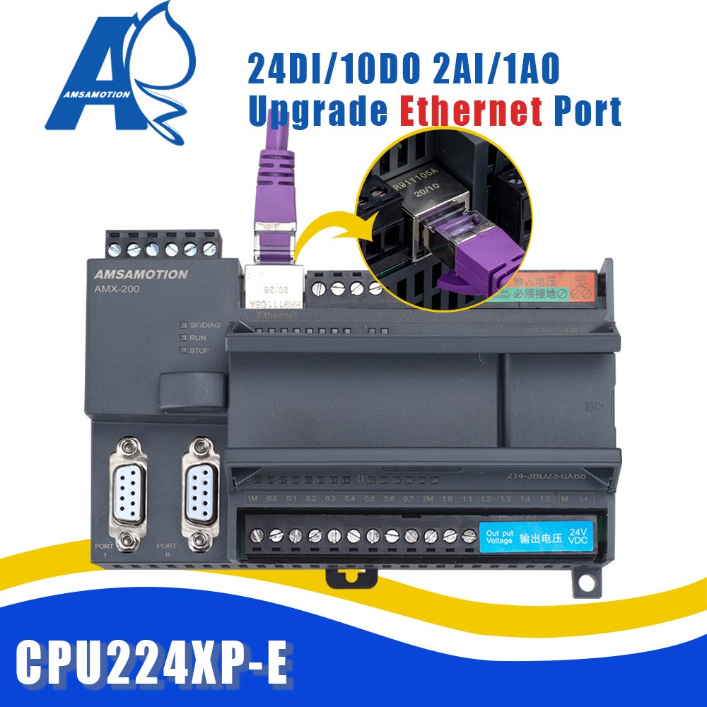 SZ Ethernet CPU224XP-E PLC Programmable Logic Controller Replace ...
