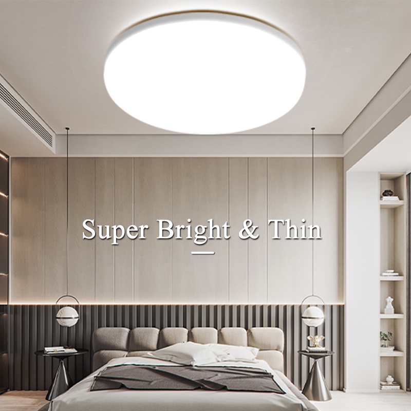 Modern Led Celing Light Round Ceiling Lamp 15W 20W 30W 50W Super Bright ...