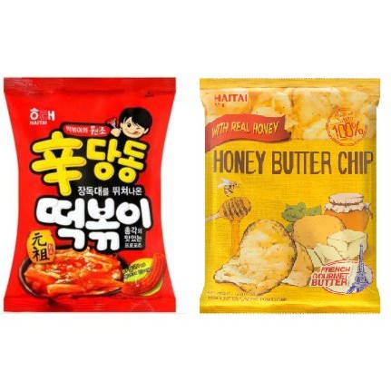 Korean Snack Haitai Calbee Honey Butter Chips 60g / Haitai Shindangdong ...