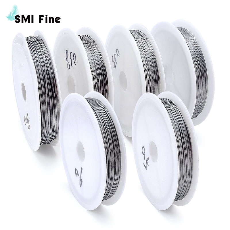 304 Stainless Steel Bead String Wire DIY Jewelry Wire for Necklace ...