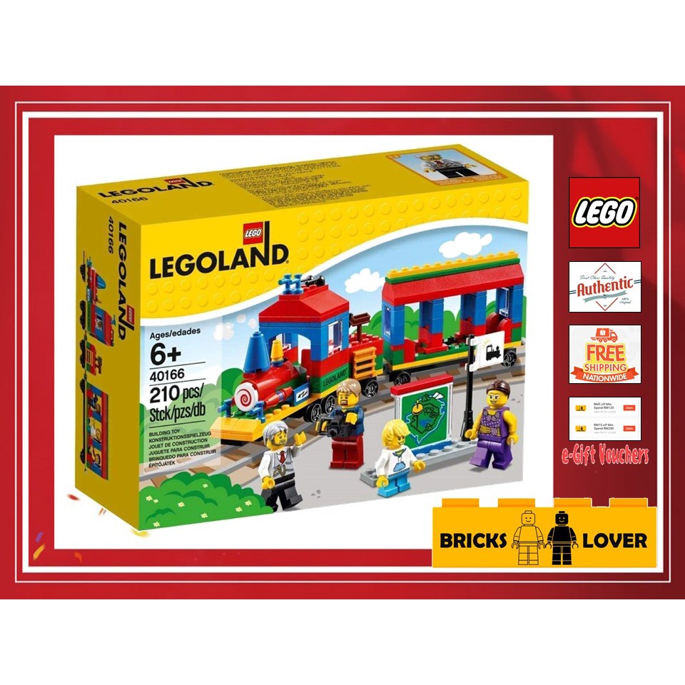 40166 Lego Exclusive Legoland {Bricks_Lover} - Legoland Train (100% ...