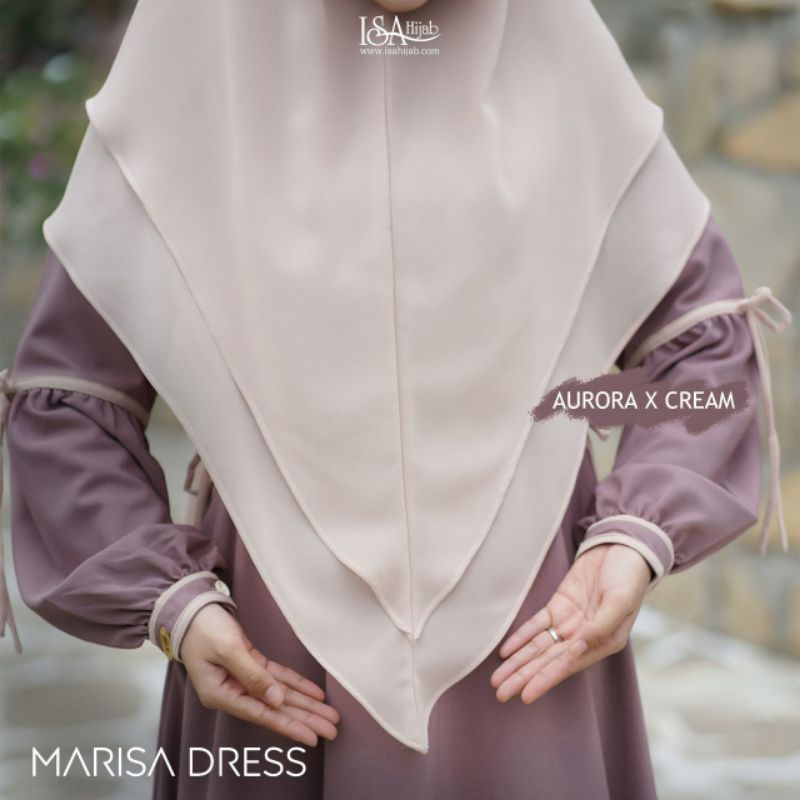 Marisa Dress Set Bergo-Isa Hijab | Shopee Malaysia