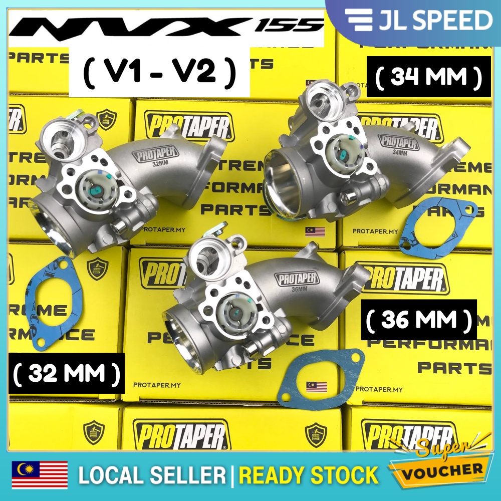 YAMAHA NVX 155 NVX155 V1 V2 PROTAPER RACING THROTTLE BODY ( 32MM / 34MM ...