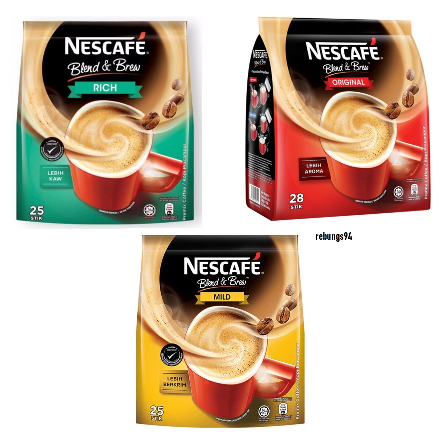 NESCAFÉ Blend & Brew | Shopee Malaysia