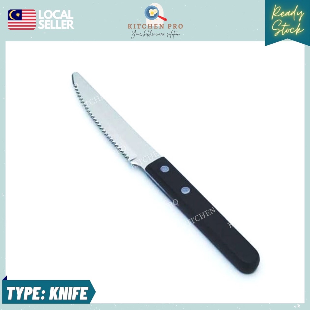 𝐊𝐈𝐓𝐂𝐇𝐄𝐍 𝐏𝐑𝐎 | Stainless Steel Thick Western Cutlery / Chicken Chop ...