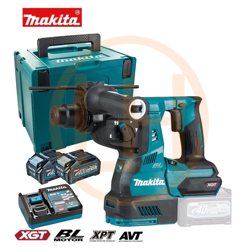 Makita HR003GM201 / HR003GZ 28 mm (1-1/8") 40Vmax Cordless Combination Hammer | Shopee Malaysia